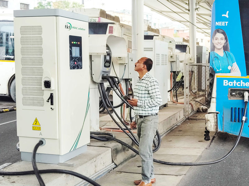 TKT Charging Stations: Exceptional Feedback from Bhekrai Nagar Bus Depot, Pune